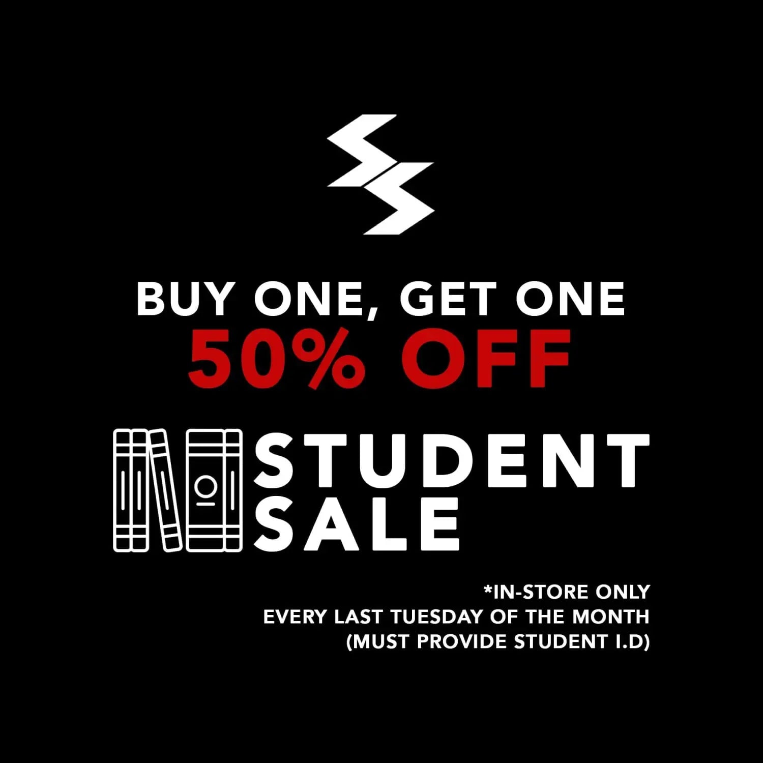 NEW MONTHLY STUDENT PROMOTION EVENT – Solestop.com